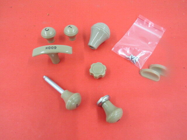 1947 1948 Ford dash knob set new original style grey/tan | Early Ford ...