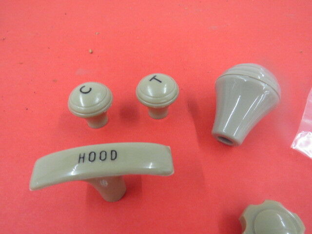1947 1948 Ford dash knob set new original style grey/tan | Early Ford ...